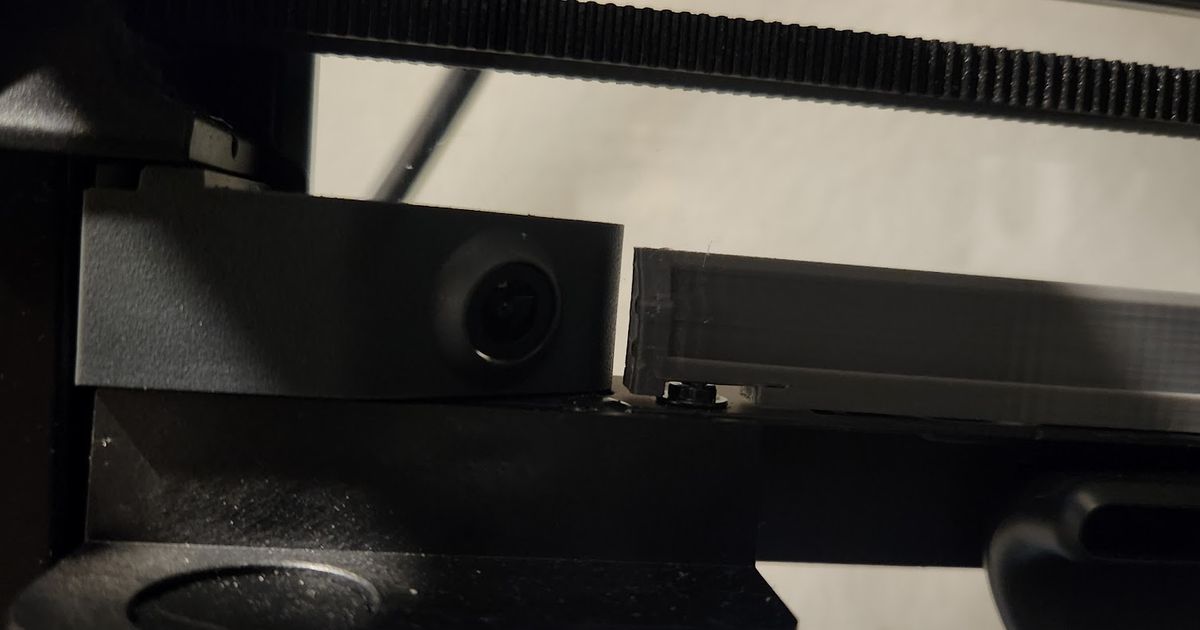 Left side Bambu P1P COB LED strip enclosure (clears BBL camera) by ...