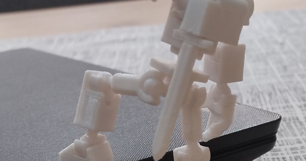 mini 13 sword backpack by antonioplay09 | Download free STL model ...