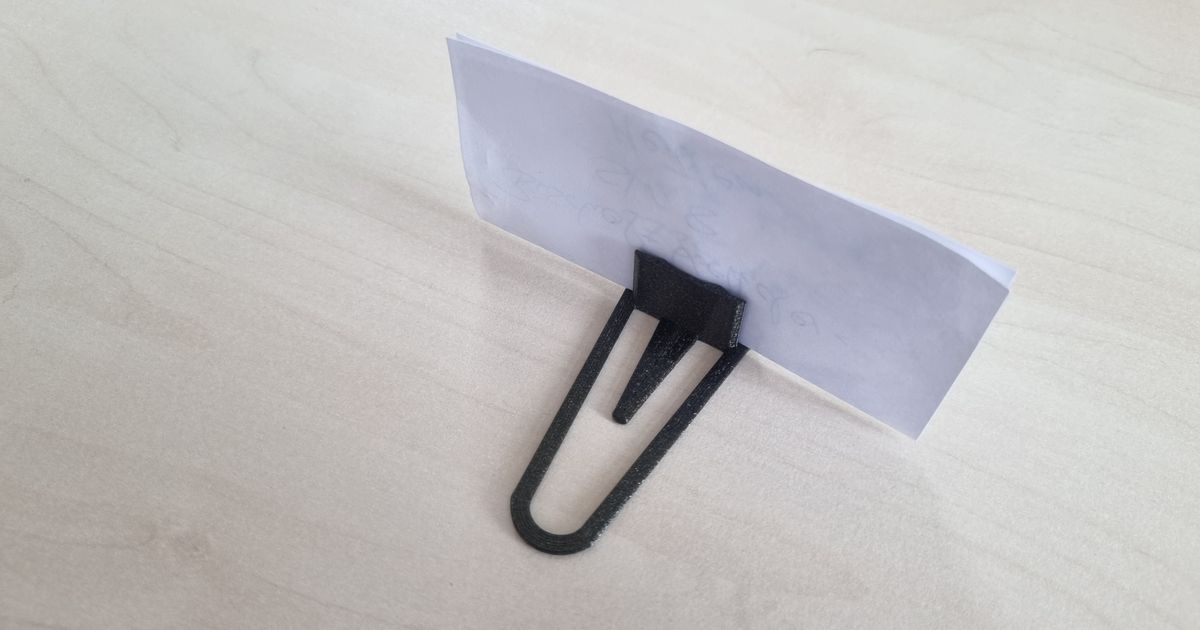 Advanced Paperclip by Daniel_w3ll | Download free STL model ...