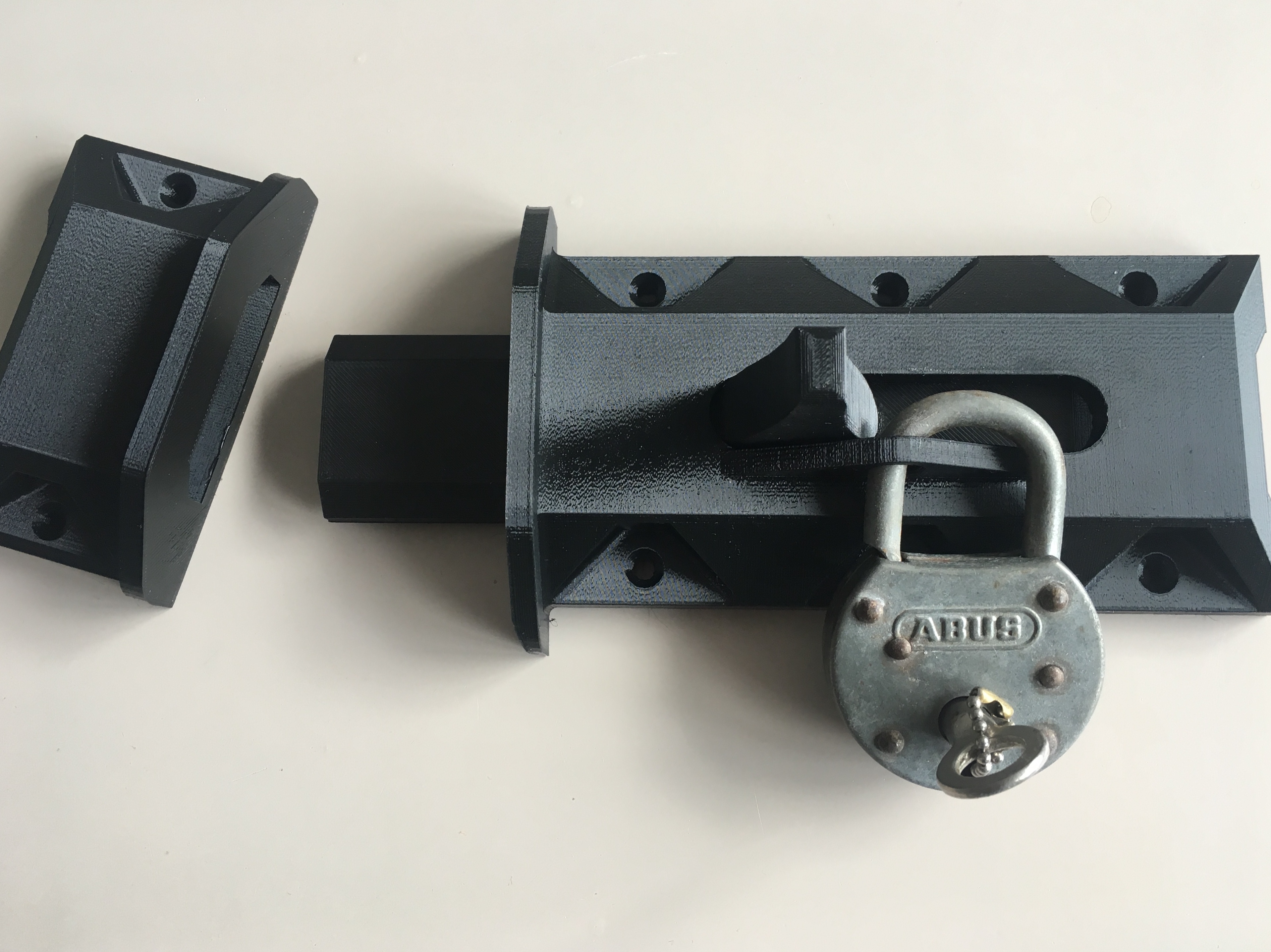 Slide lock by Hoppend | Download free STL model | Printables.com