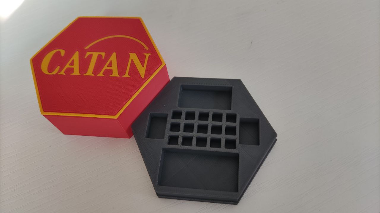 Catan player pieces holder by miziomon | Download free STL model ...