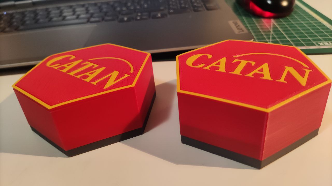 Catan player pieces holder by miziomon | Download free STL model ...