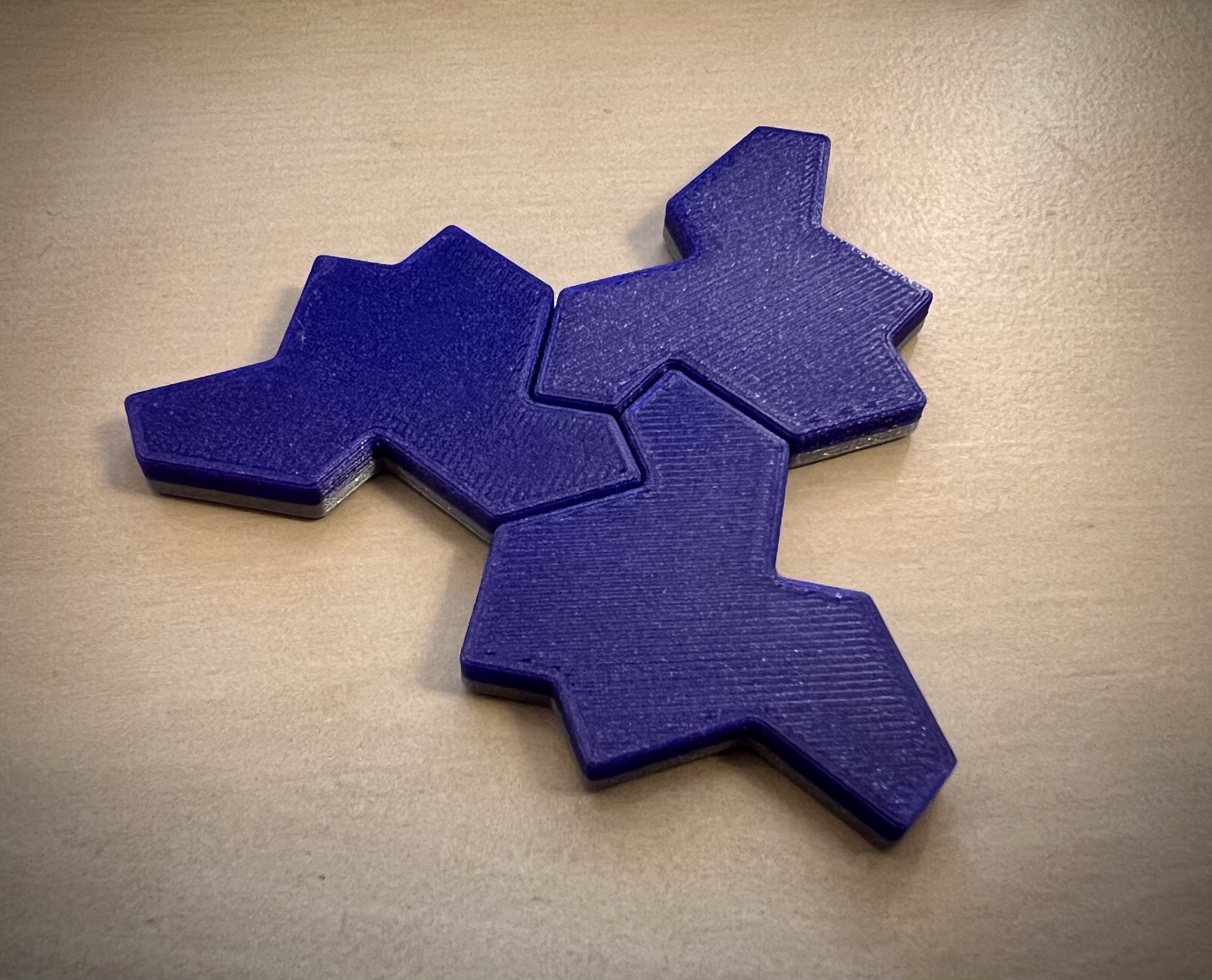 Hat polykite aperiodic monotile by thiebes | Download free STL model ...