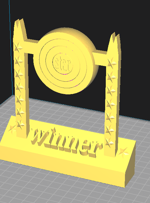 gyro spinning trophy by Levy Guttman | Download free STL model ...