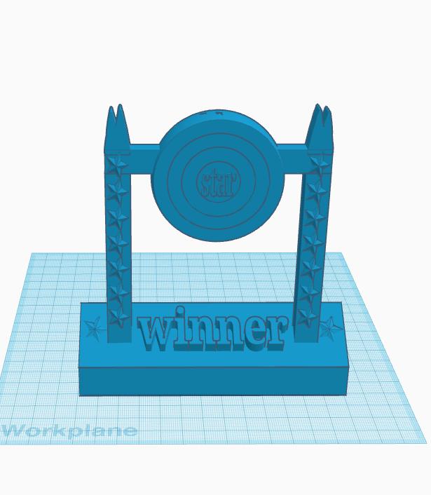 gyro spinning trophy by Levy Guttman | Download free STL model ...