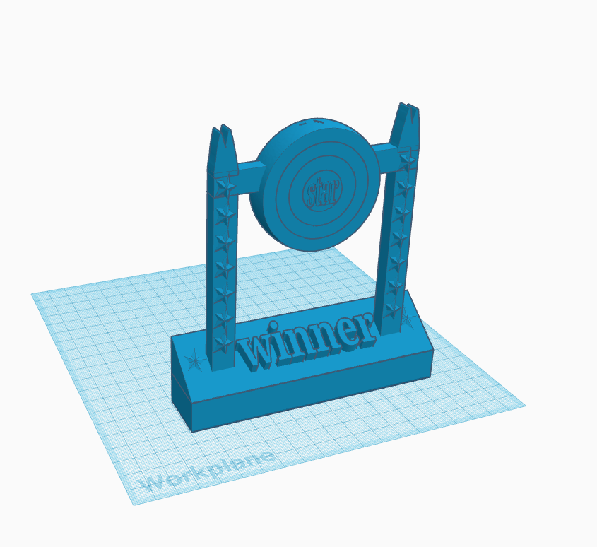 gyro spinning trophy by Levy Guttman | Download free STL model ...