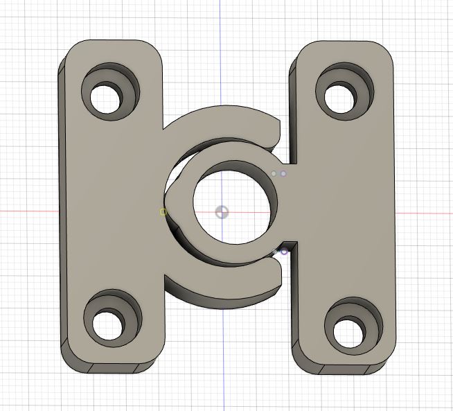 Door catch by P3D | Download free STL model | Printables.com