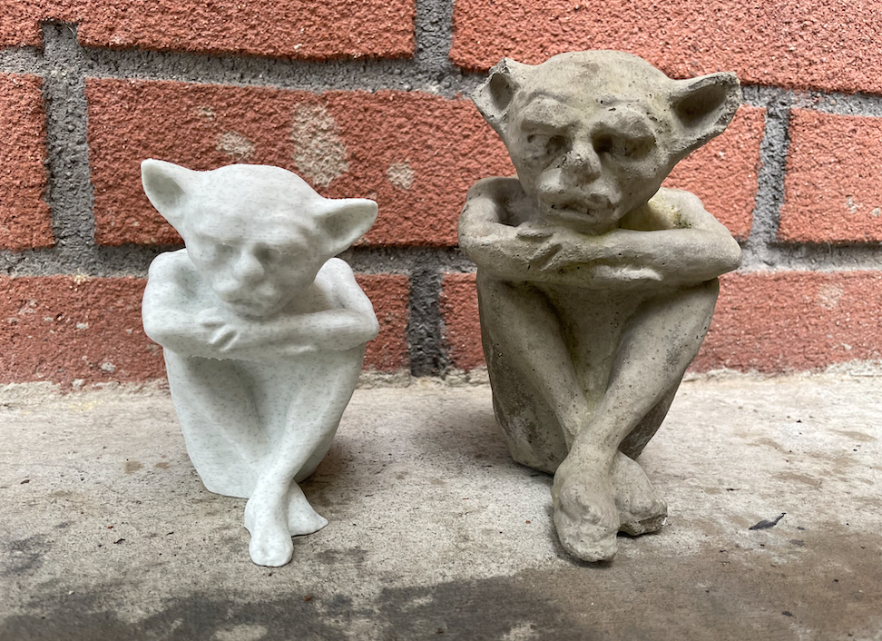 Thinking Gargoyle Statue by GeekToyBox | Download free STL model ...