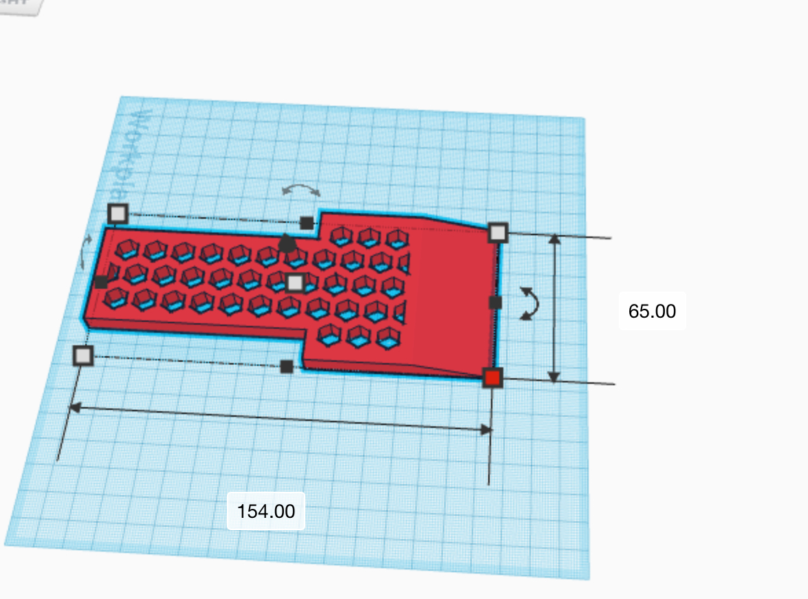 Honeycomb pattern scraper by Superprinter | Download free STL model ...