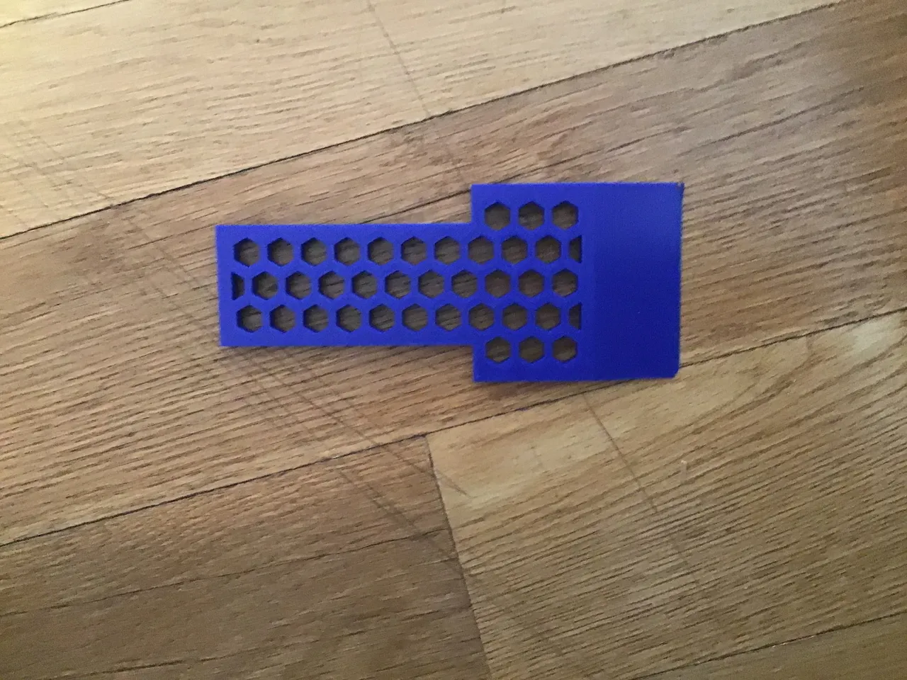Honeycomb pattern scraper by Superprinter | Download free STL model ...