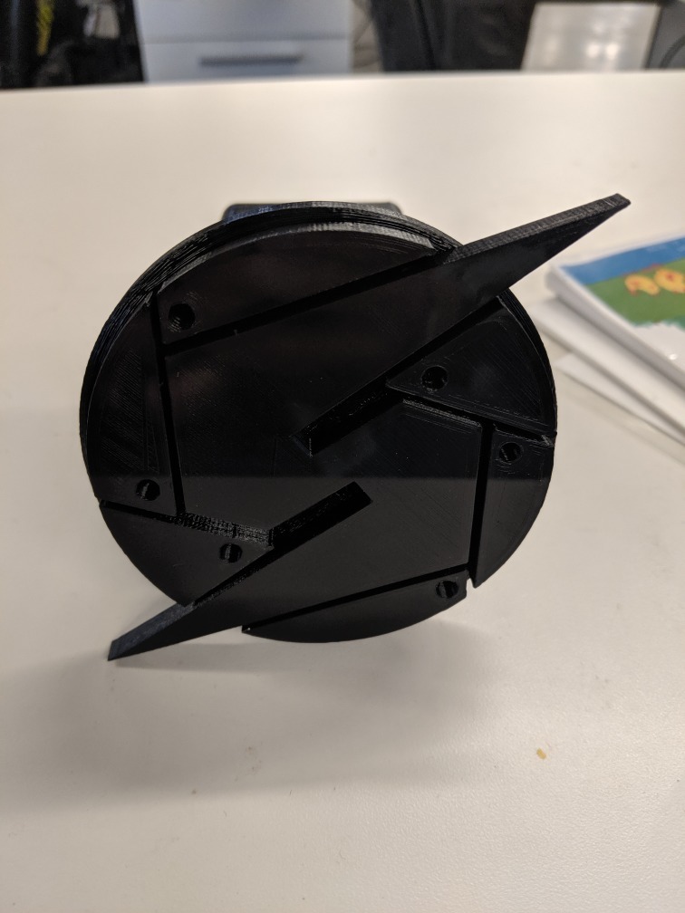 Screw Attack Hitch Plate by Haagimus | Download free STL model ...