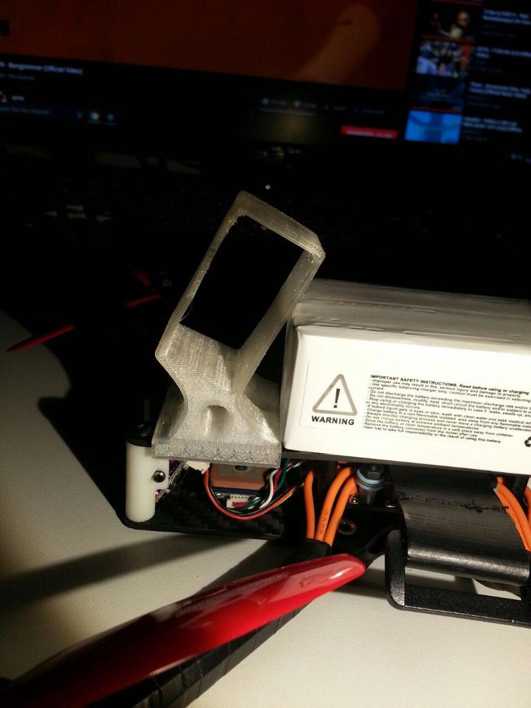 V1 + V2 + V3 Diatone Tyrant 630 / 540 Gopro 3 holder (25 deg) by Lenny ...