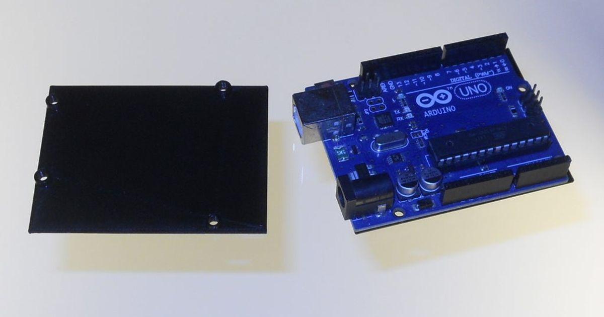 Classic Arduino Mouning Plate by ctheroux | Download free STL model ...
