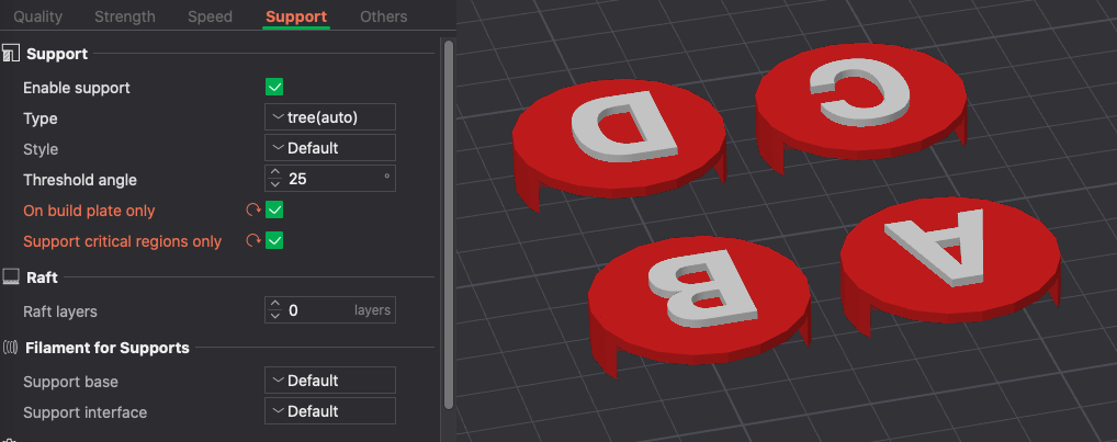Bambu AMS Letters and Glass X1 P1P by TheTexMech | Download free STL ...