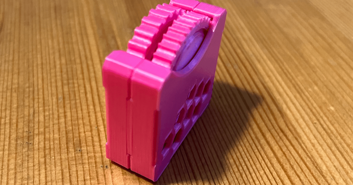 Double case for Fidget Clicking Wheel 2.0 by BaGooN by JA:GR | Download ...