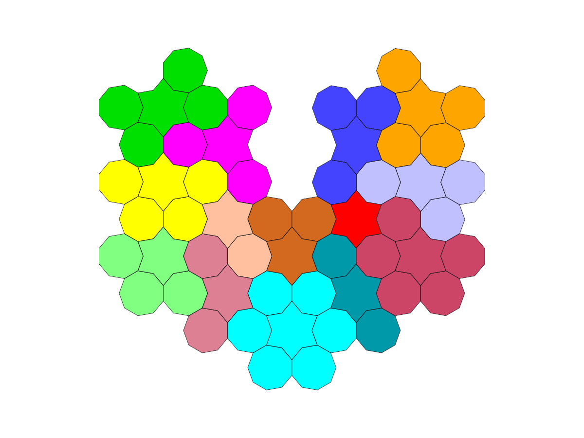 Nonagon Puzzle by Pentoma | Download free STL model | Printables.com