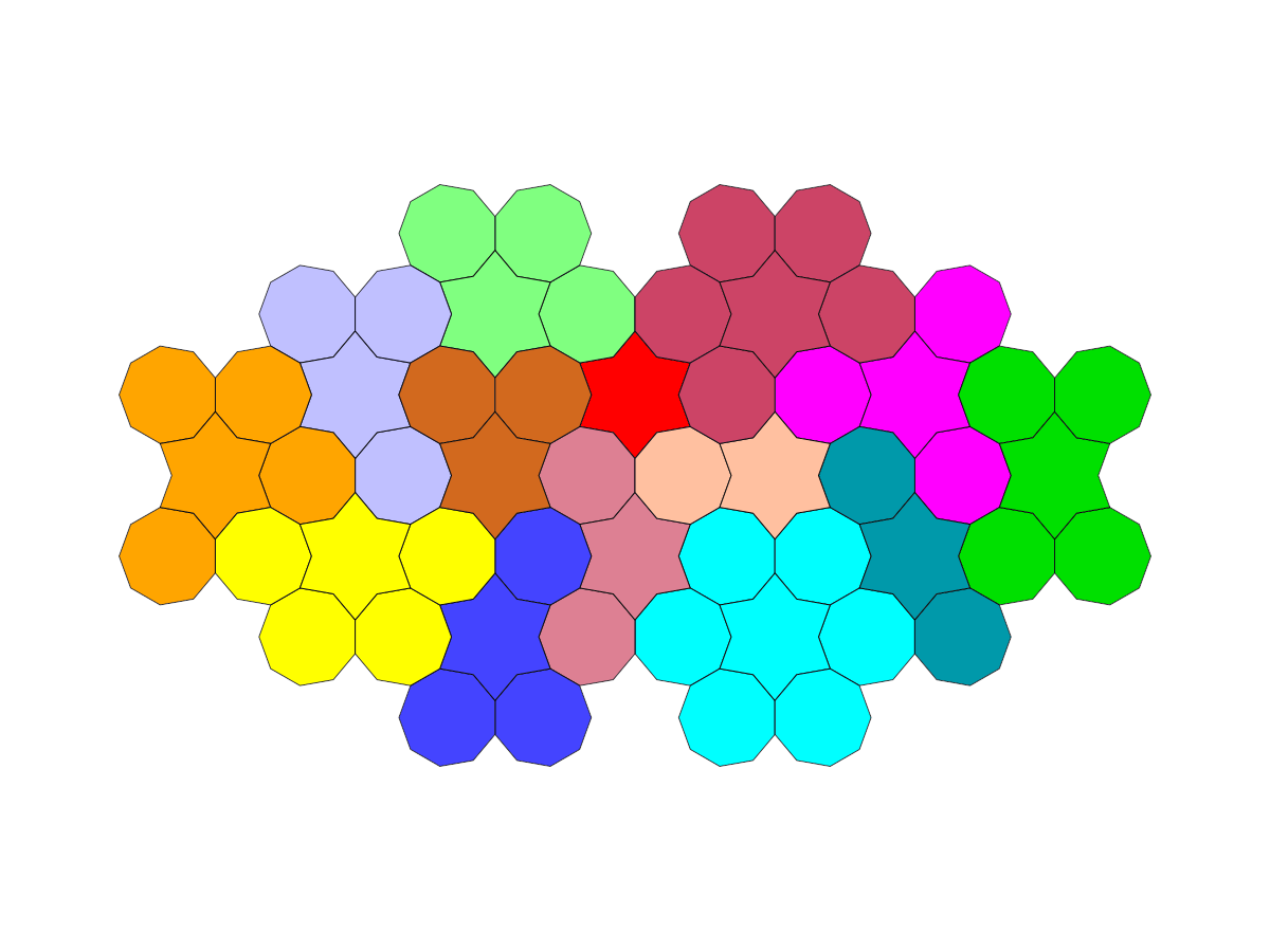 Nonagon Puzzle by Pentoma | Download free STL model | Printables.com