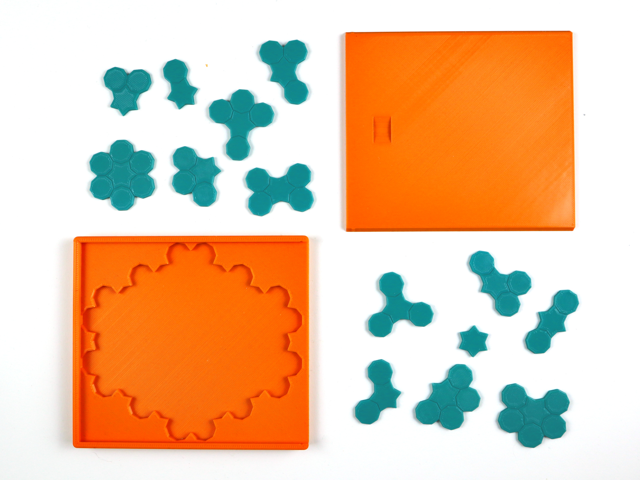 Nonagon Puzzle by Pentoma | Download free STL model | Printables.com