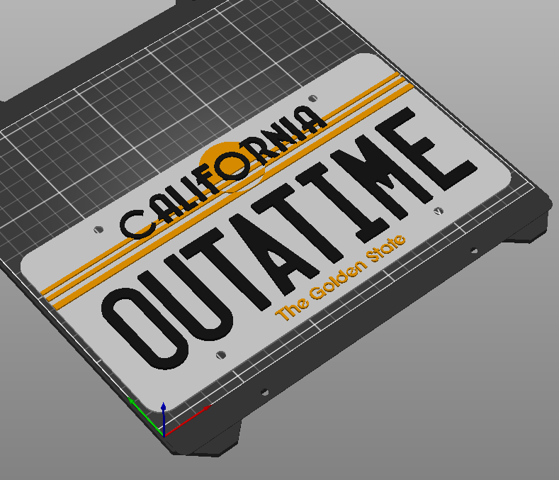 "Back to the Future" license plate - MMU remix by Pubel | Download free ...