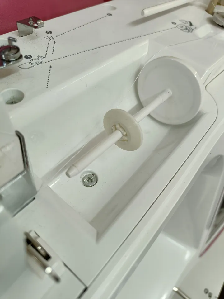 Sewing machine spool holder (Brand Brother) by Selqcir | Download free ...