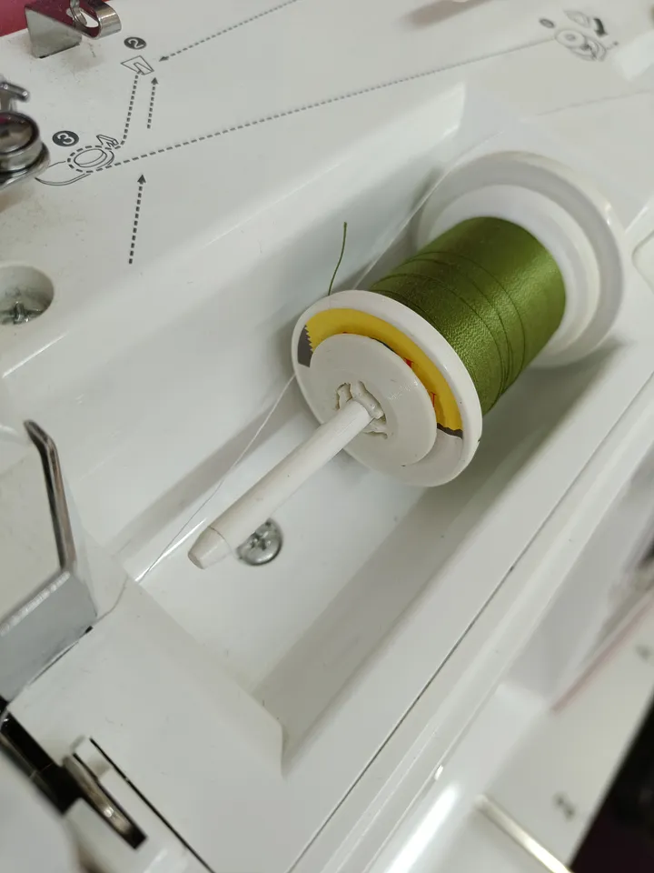 Sewing machine spool holder (Brand Brother) by Selqcir | Download free ...