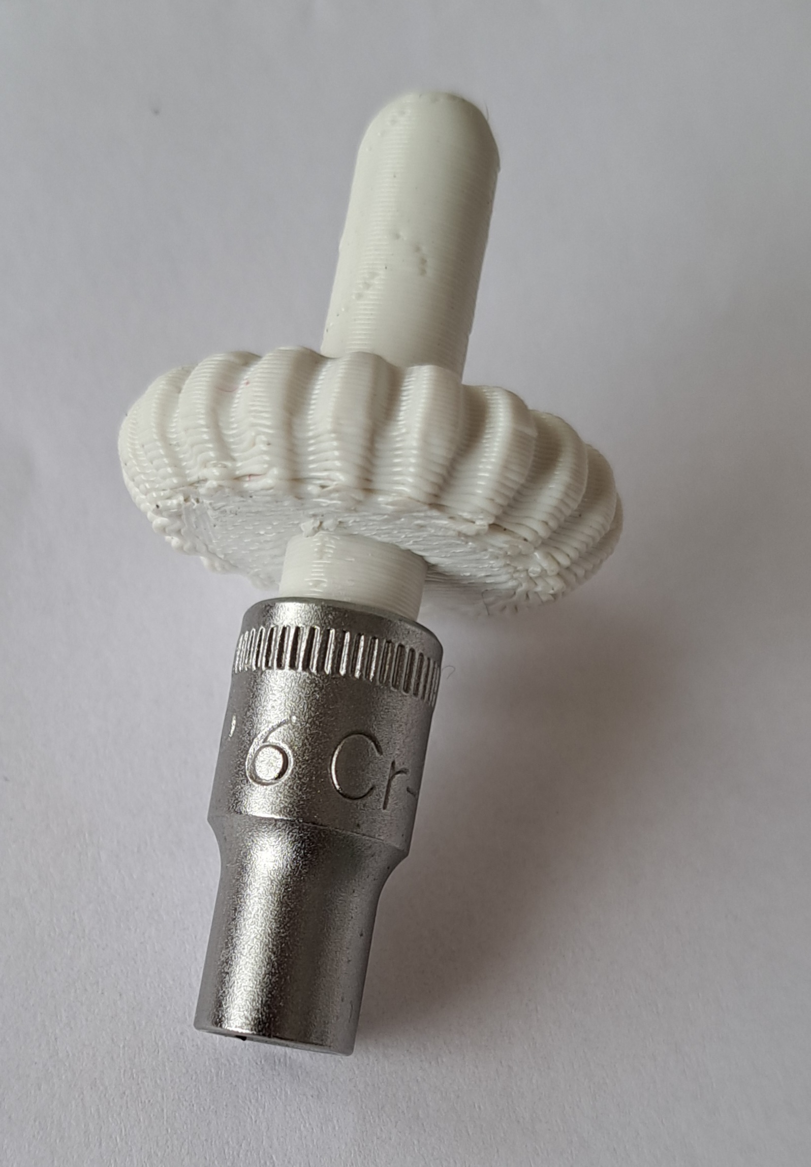Fingerwrench for 1/4" sockets by Wetdesign | Download free STL model ...
