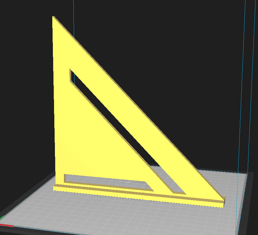 Extremely Simple Speed Square V1 by RJK289 | Download free STL model ...