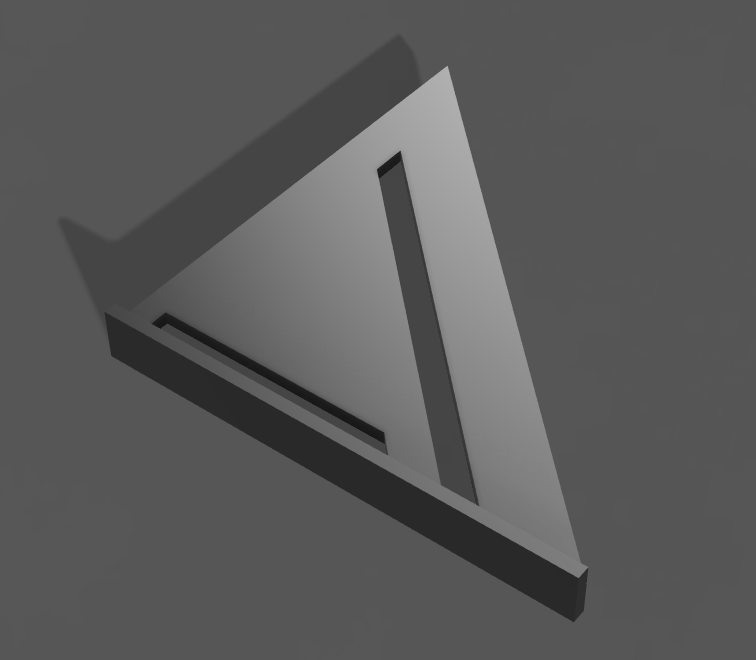 Extremely Simple Speed Square V1 by RJK289 | Download free STL model ...