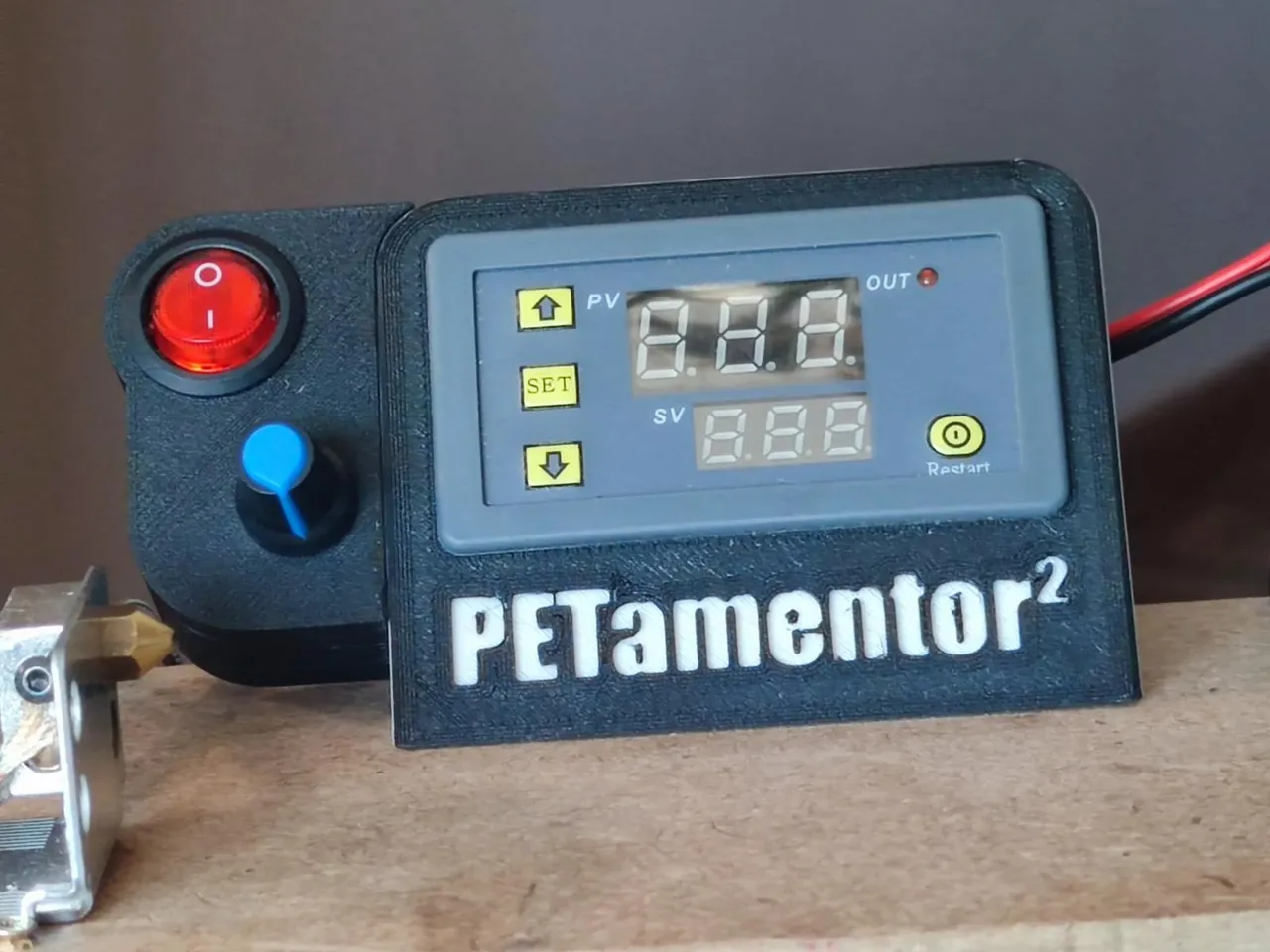 Speed control and switch frame for PETAMENTOR 2 by Alejandro Relaño | Download free STL model ...