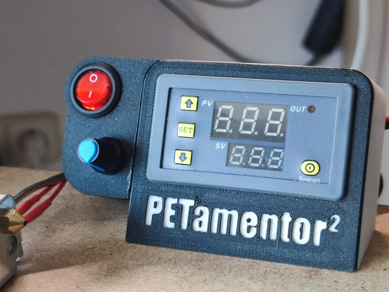 Speed control and switch frame for PETAMENTOR 2 by Alejandro Relaño | Download free STL model ...