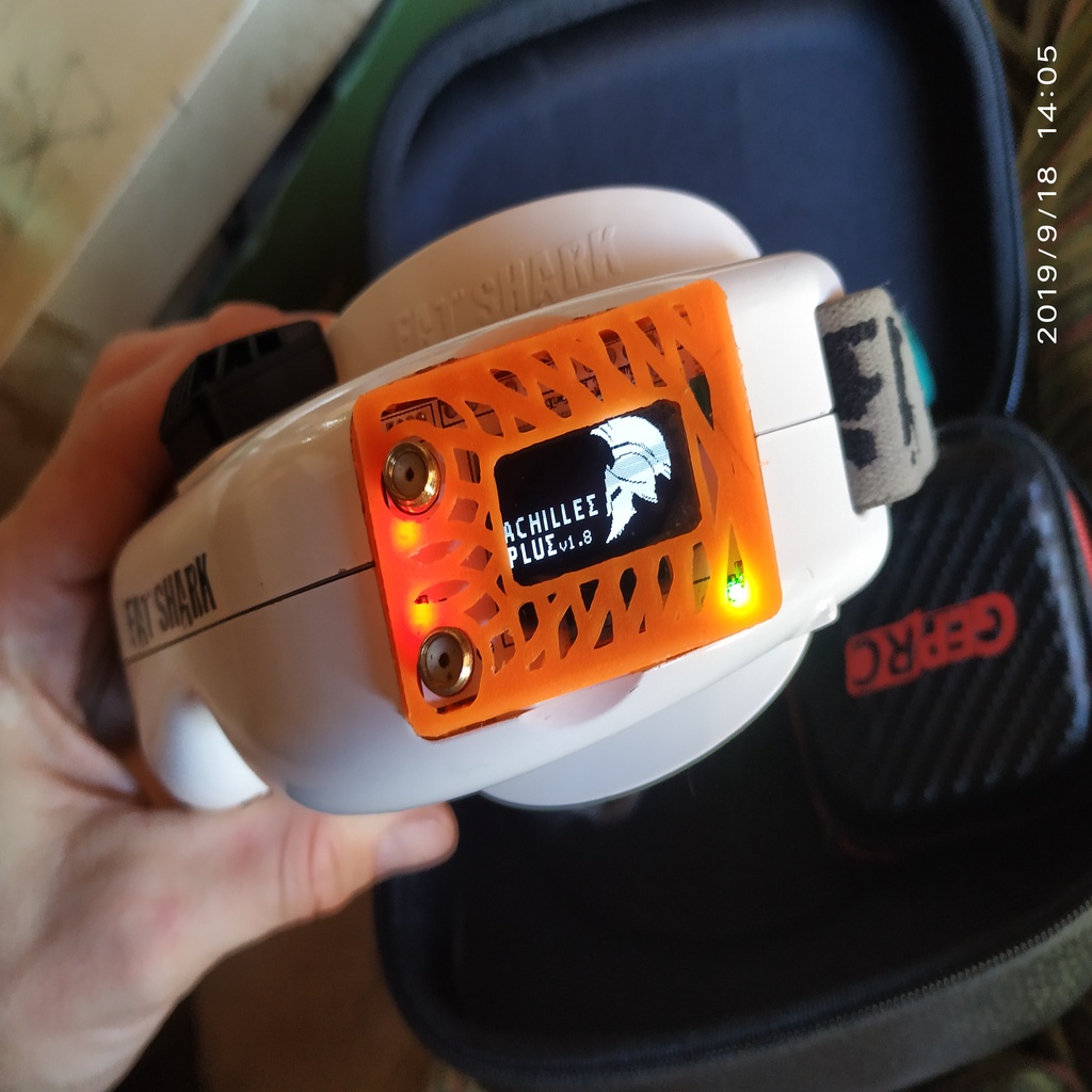 Fatshark hd2 / hd3 Module Pro58 cover by Bluente | Download free STL ...