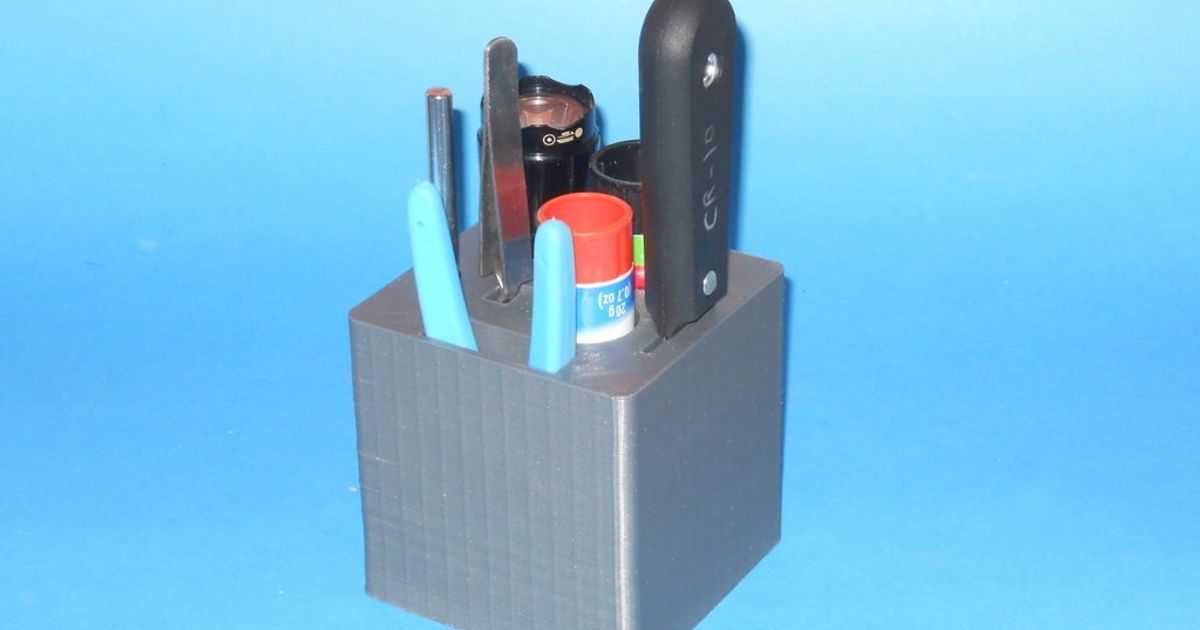 3D Printing Tool Caddy by ctheroux | Download free STL model ...