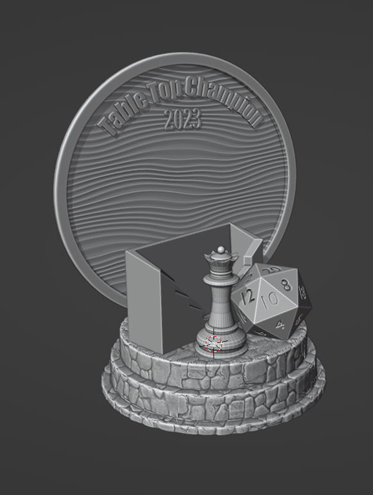Table Top Games Trophy by phnat | Download free STL model | Printables.com