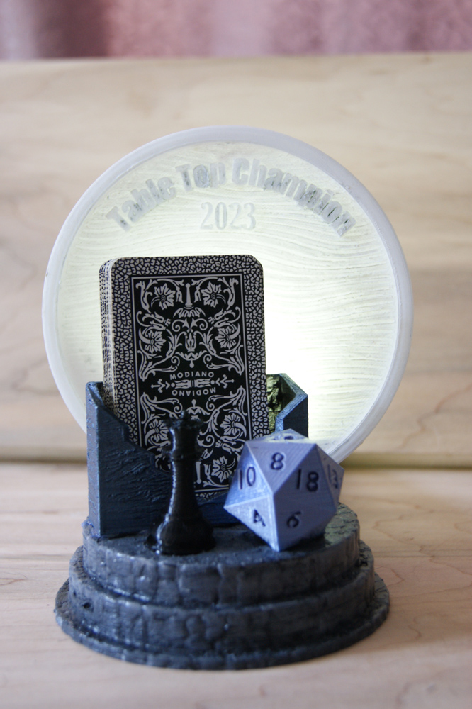 Table Top Games Trophy by phnat | Download free STL model | Printables.com