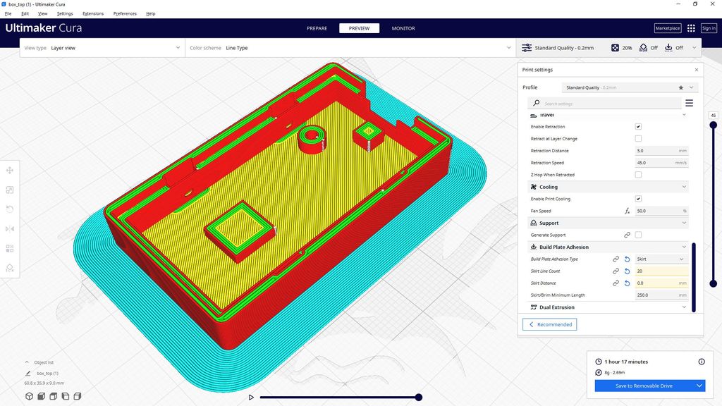 ESP32 BOX by robertferanec | Download free STL model | Printables.com