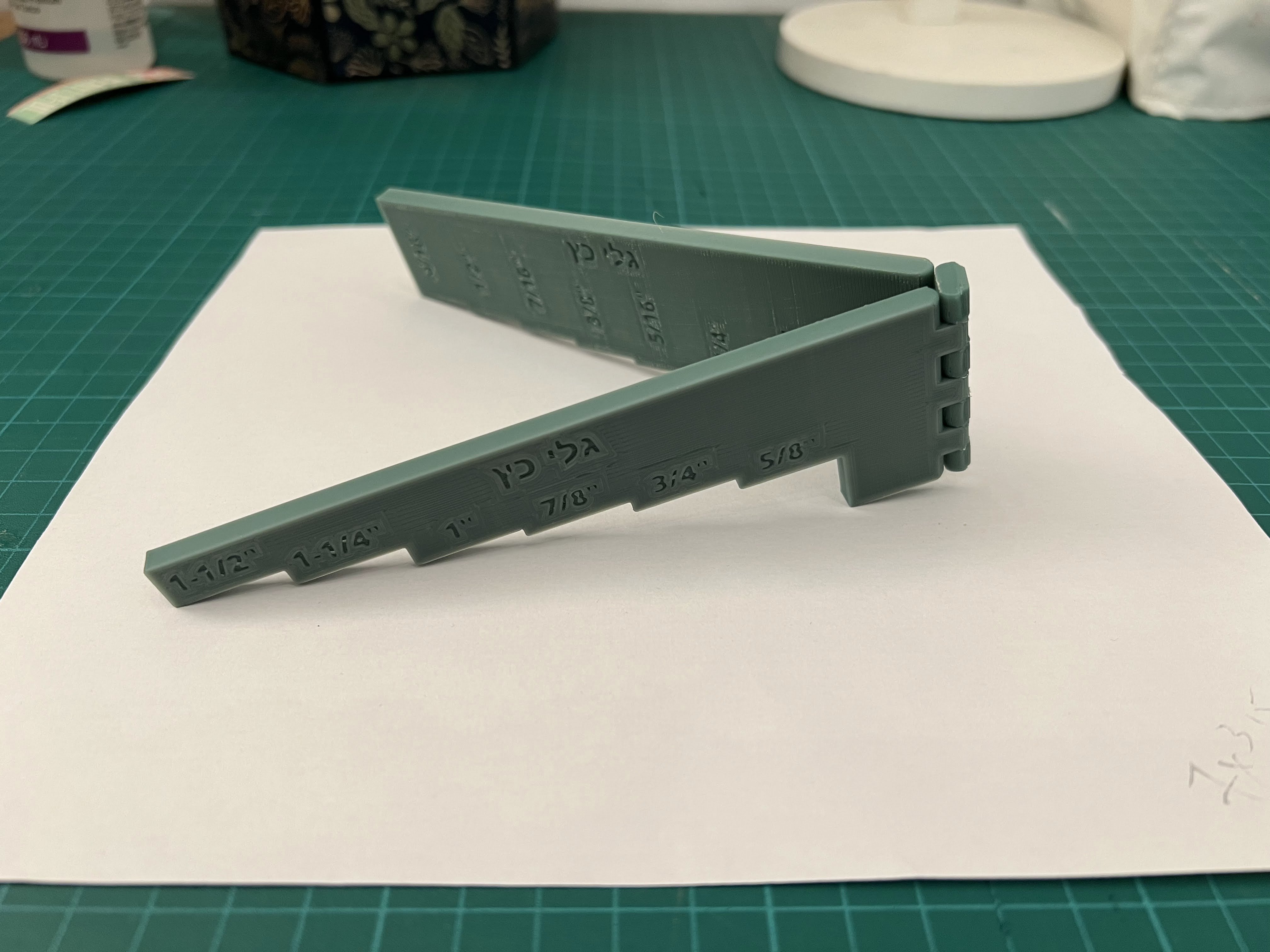 Folding Binding Wire Size Gauge by Ran Katz | Download free STL model ...