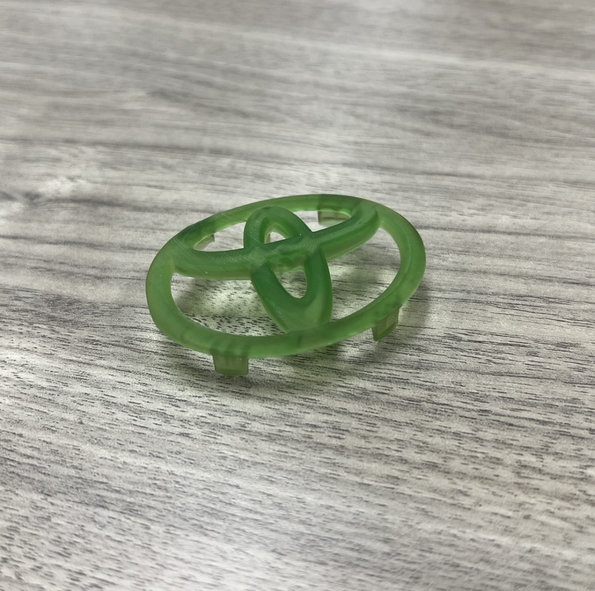 Toyota Wheel Hub Logo by Grant | Download free STL model | Printables.com