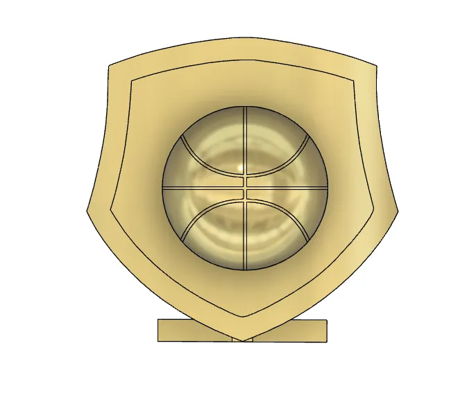 Fantasy Basketball Trophy by thatcaddad | Download free STL model ...