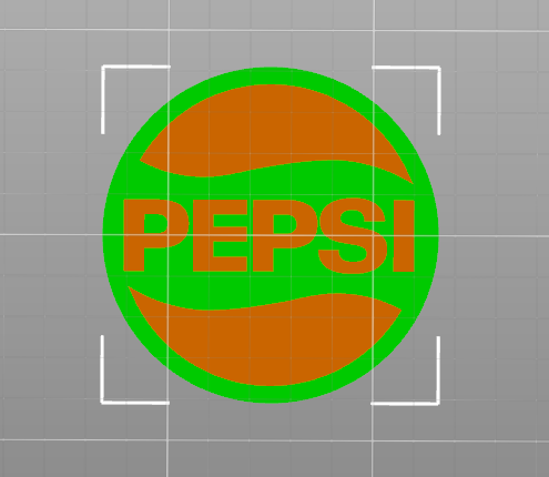 Pepsi Logo (Reverse Print) by Art3Design | Download free STL model ...
