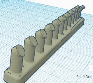Wrench Holder by LONEWOLF | Download free STL model | Printables.com