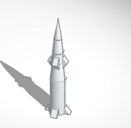 Model Rocket by LONEWOLF | Download free STL model | Printables.com
