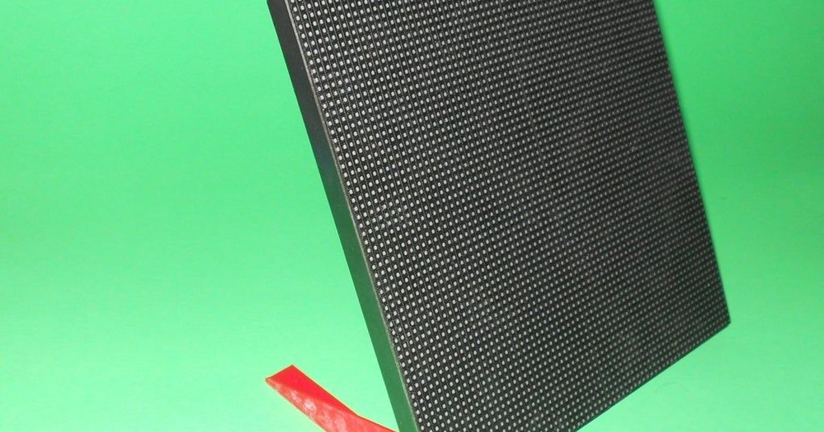 DFR-0499 Led Matrix Stand by ctheroux | Download free STL model ...