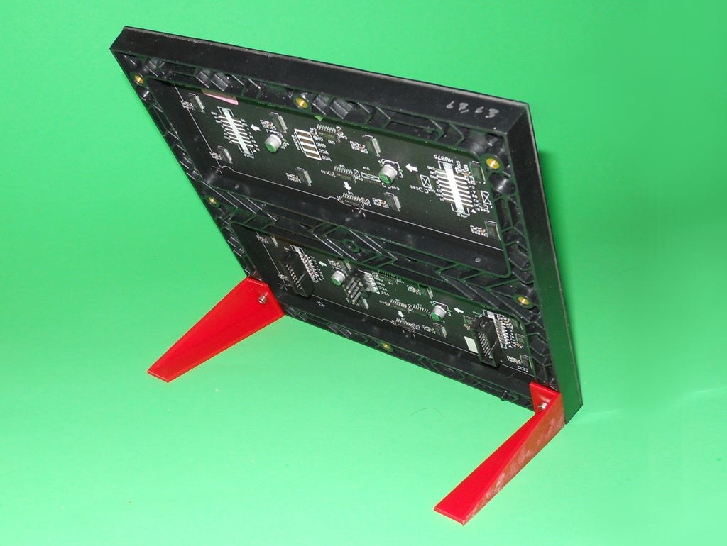 DFR-0499 Led Matrix Stand by ctheroux | Download free STL model ...