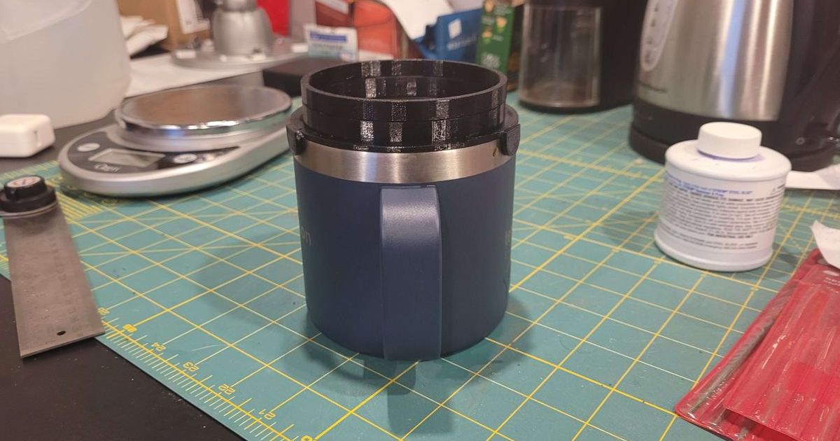 Clever dripper adapter for Yeti Rambler style mug by Durza | Download ...