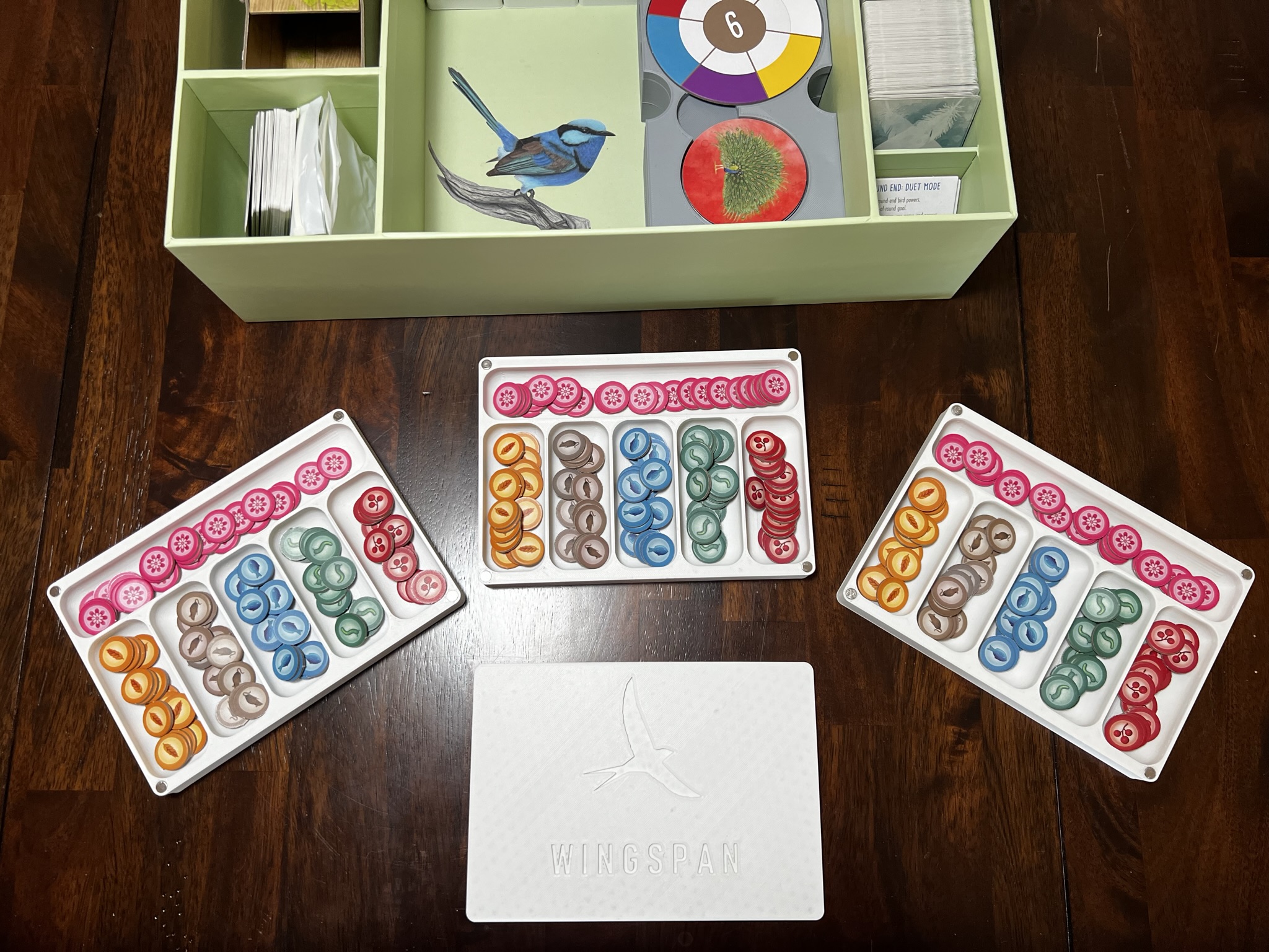 Wingspan Nesting Box magnetic insert by len0rd | Download free STL ...