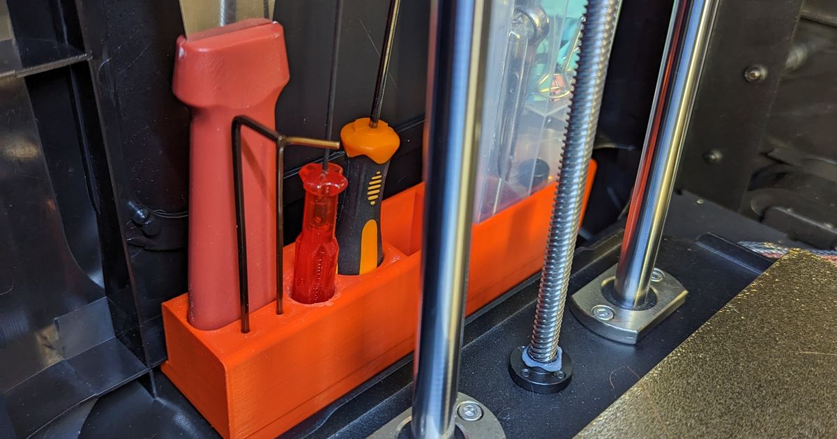 Tool Caddy for Qidi X-Plus II by RawDR | Download free STL model ...