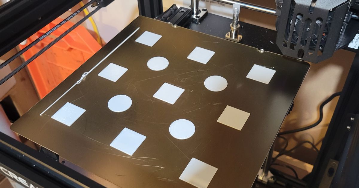 Bed Level First Layer Calibration 200 x 200 by scooter_magavin ...
