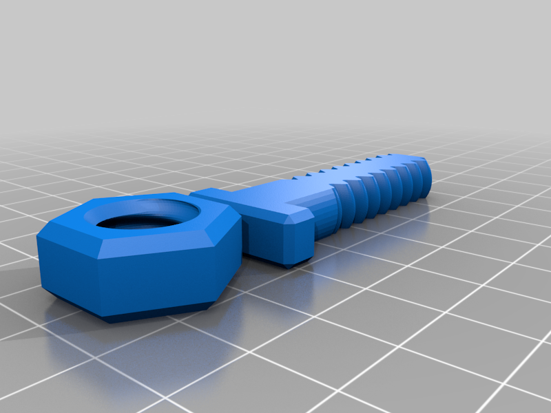 OpenSCAD Falt-Screw library – optimized for FFF printing by mechadense ...
