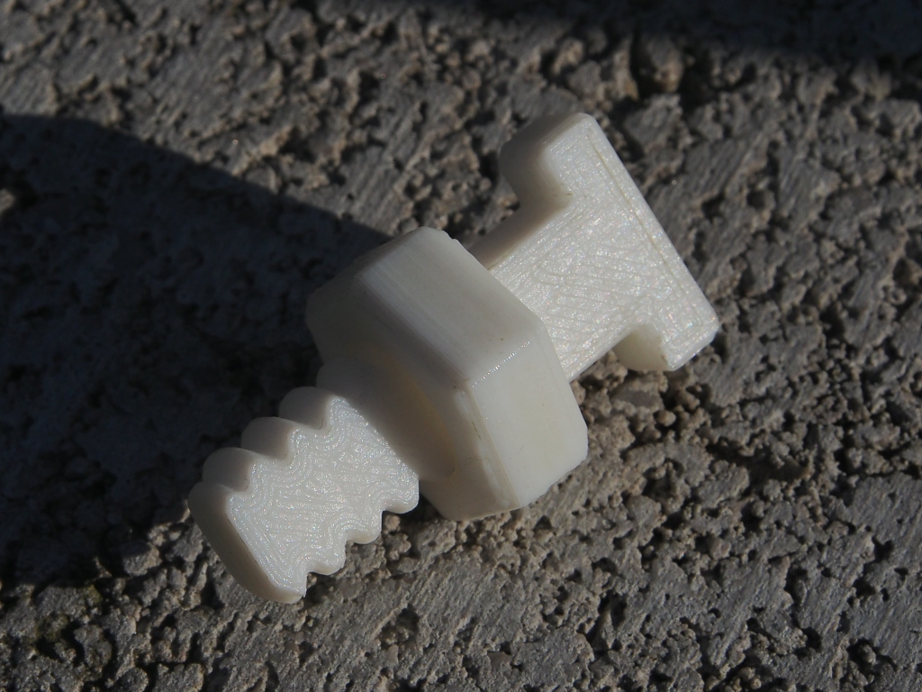 OpenSCAD Falt-Screw library – optimized for FFF printing by mechadense ...