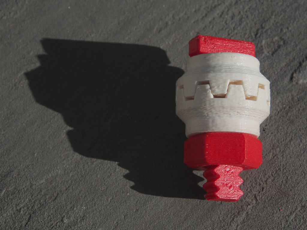 OpenSCAD Falt-Screw library – optimized for FFF printing by mechadense ...